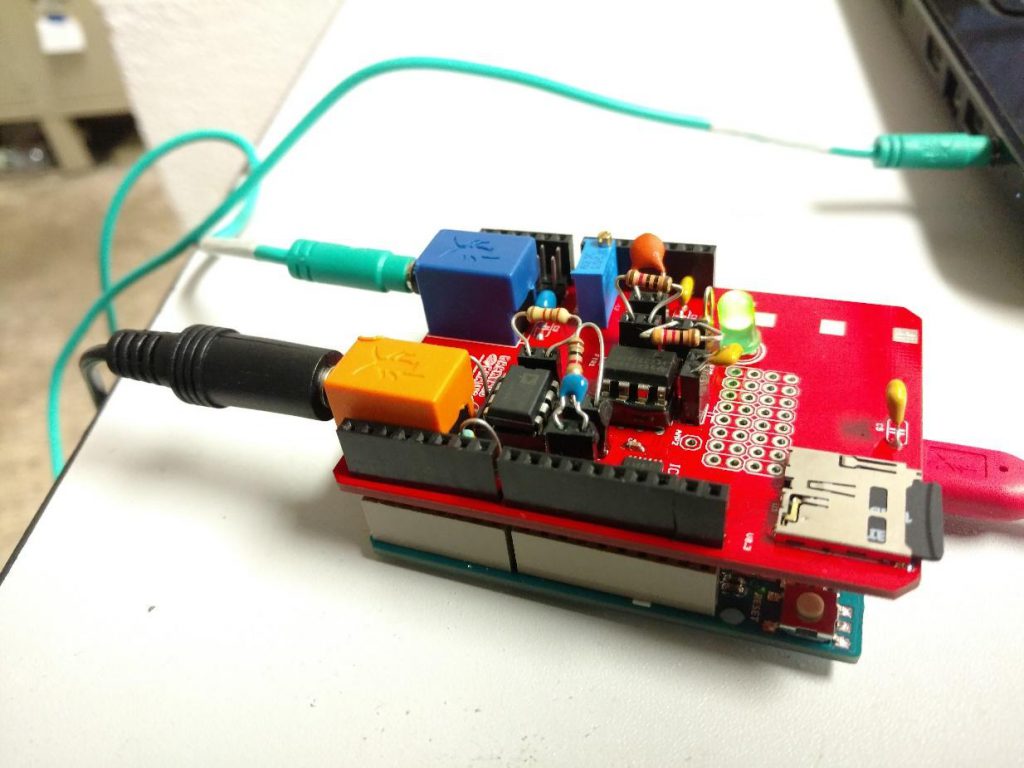 I also observed that there is a noticeable inversion of the EOD spike ...