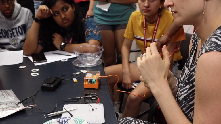 Students are skeptical about being able to control a cockroach leg with ...